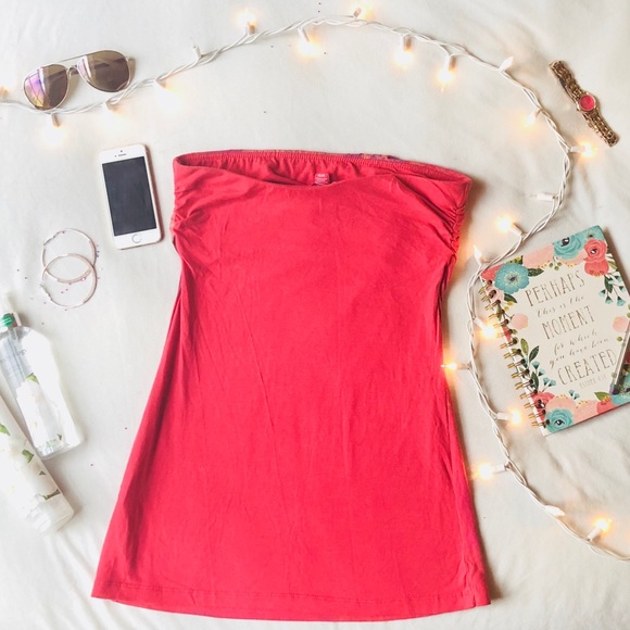 BONGO | Tops | Jeweled Ruched Tube Top | Poshmark